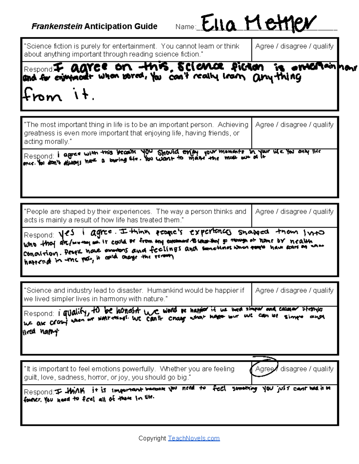 Annotated-Frankenstein-Anticipation-Guide - Frankenstein Anticipation ...