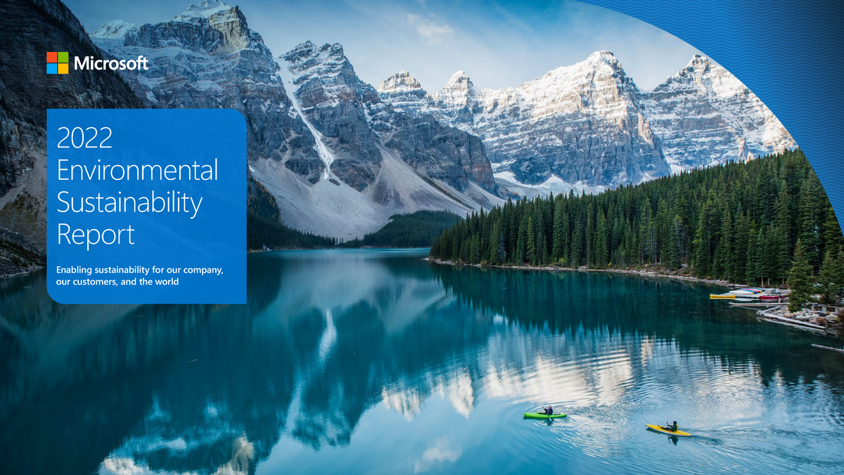 2022 Environmental Sustainability Report - Environmental Sustainability ...