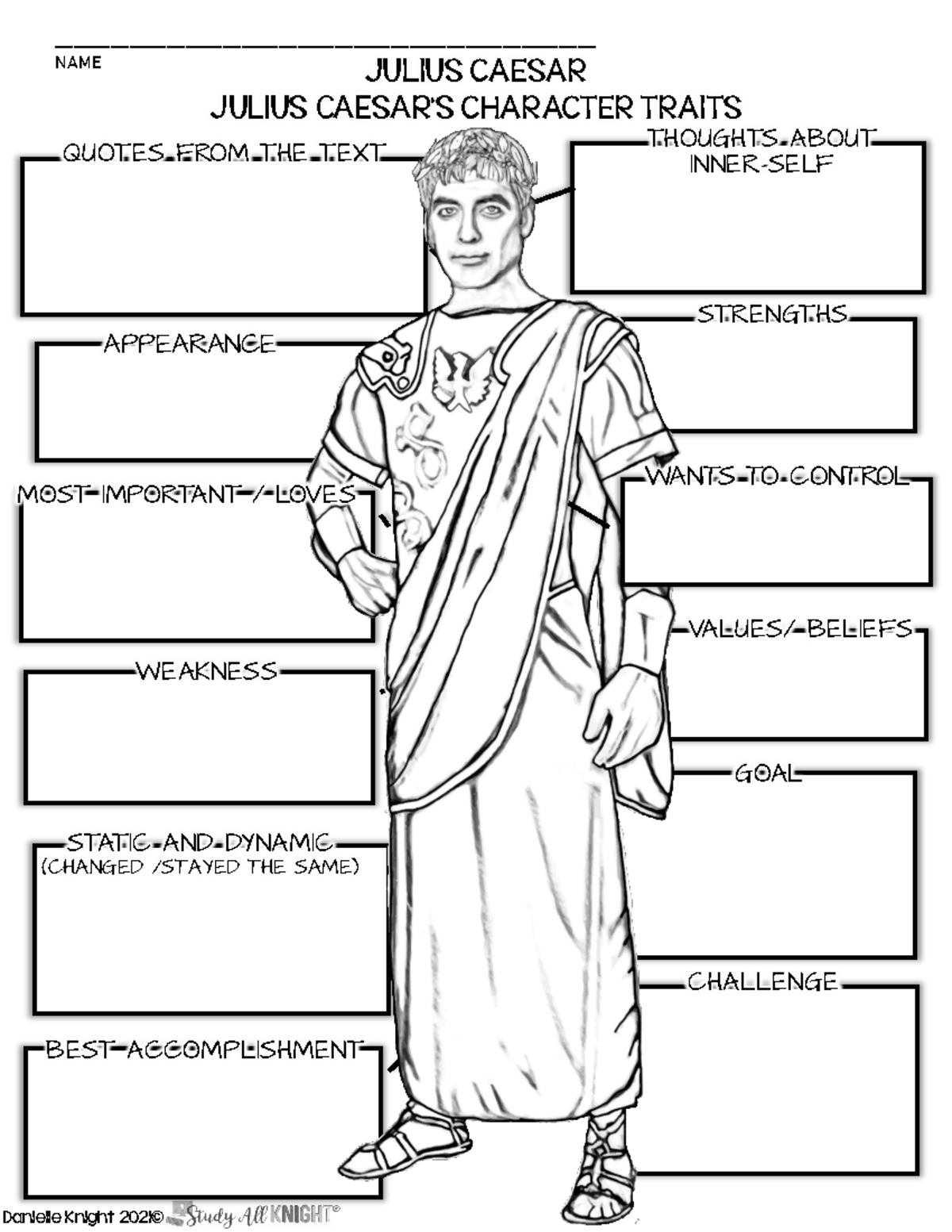 Joshua Ashlock - Julius-Caesar-Julius Caesar-handout-organizers 1