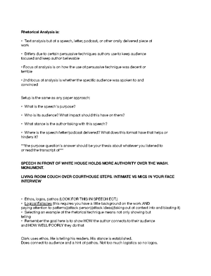 College essay and thesis - ENC 1101 - Studocu