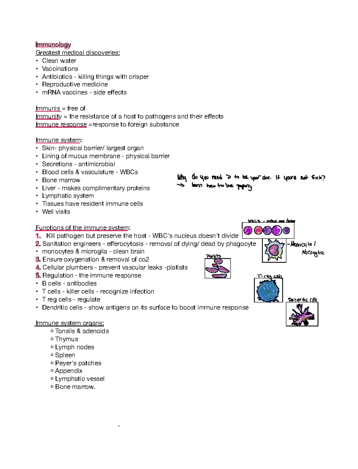 Lecture 1- cells, history,types of immunity 💉🦠 - Immunology Greatest ...