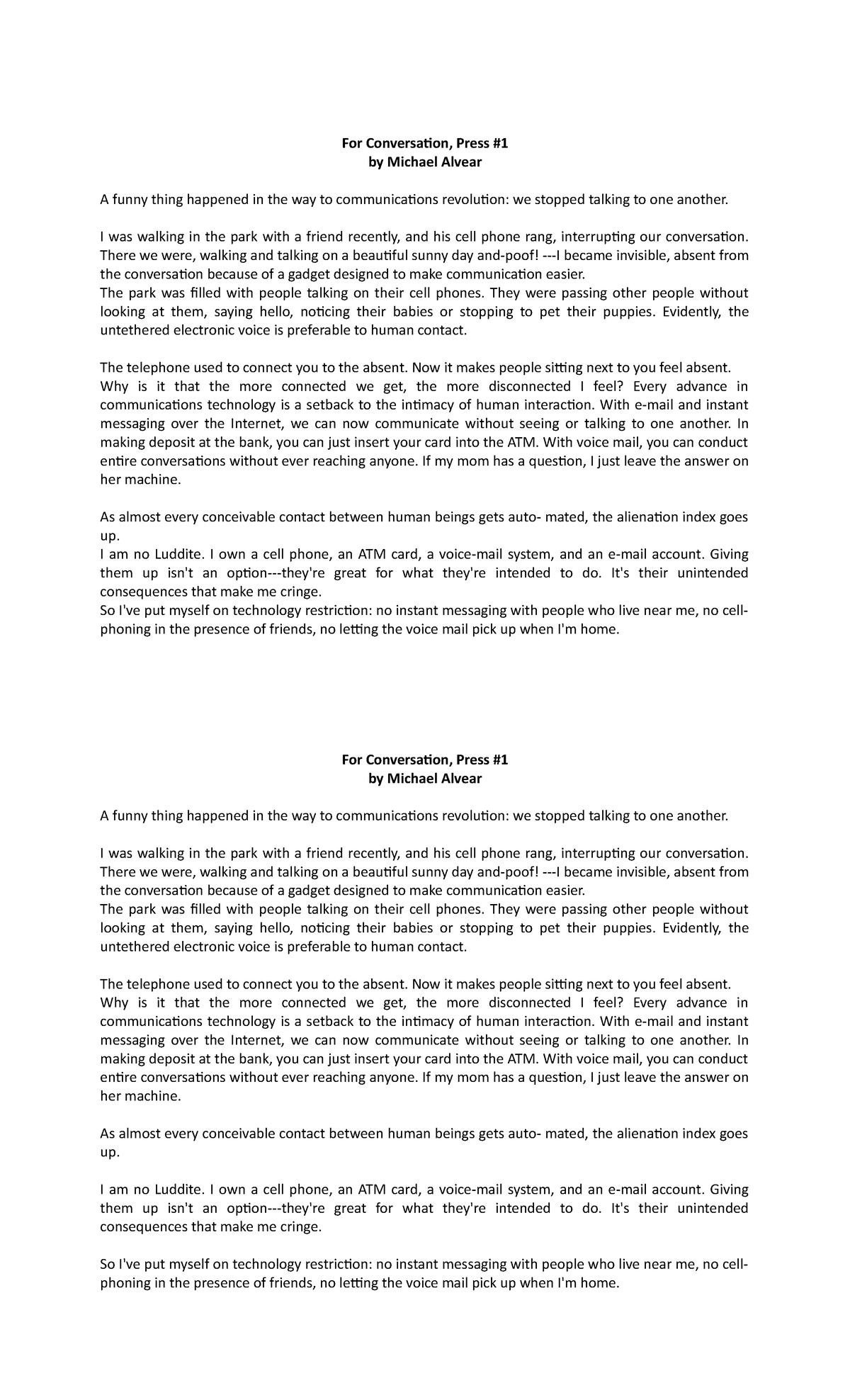 Hundred Island Festival 2023 - For Conversation, Press # by Michael ...