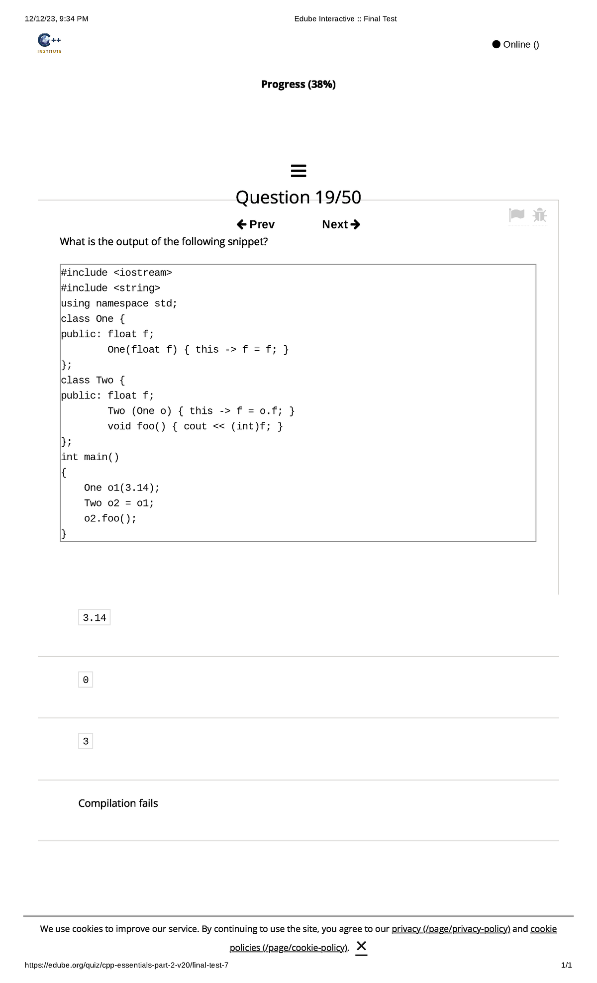 Database Management System aaw1nk1111 - 12/12/23, 9:34 PM Edube ...