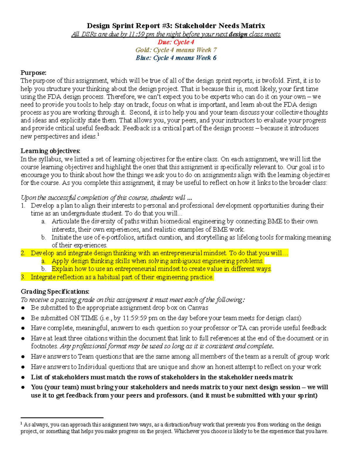 Nsapra Design Sprint Report #3 - BMED1000 - Design Sprint Report #3 ...