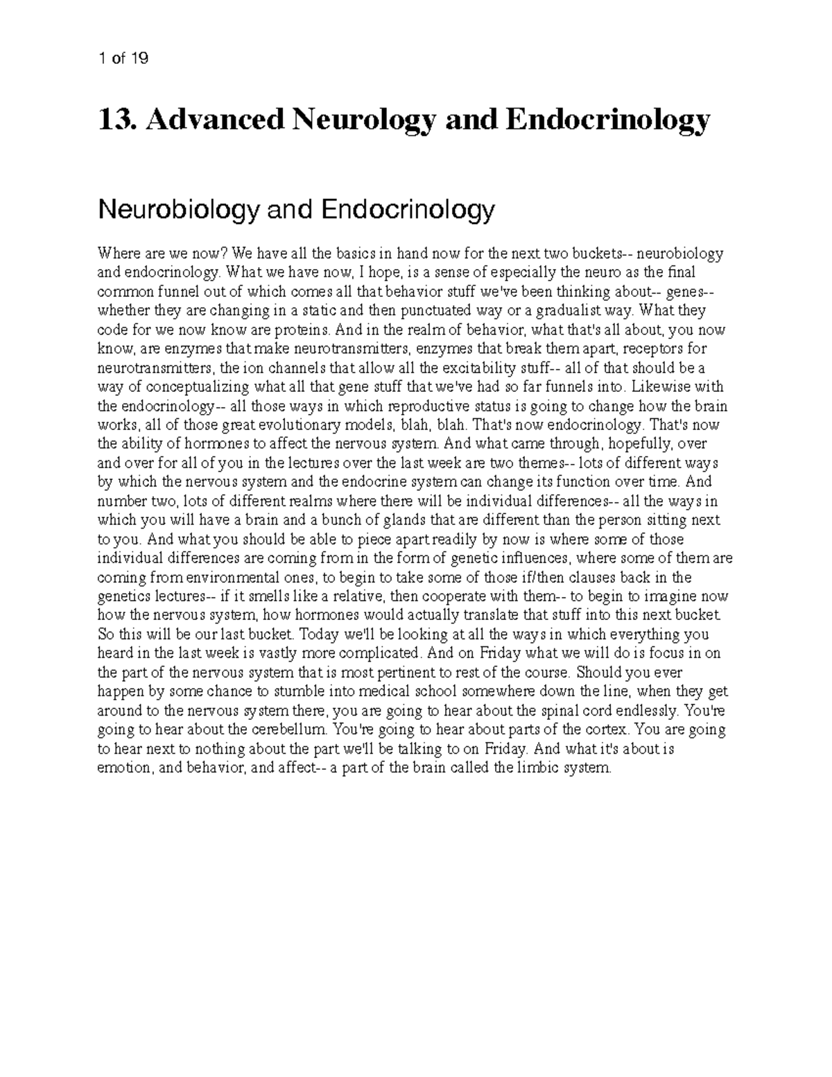 13. Advanced Neurology and Endocrinology - 13. Advanced Neurology and ...