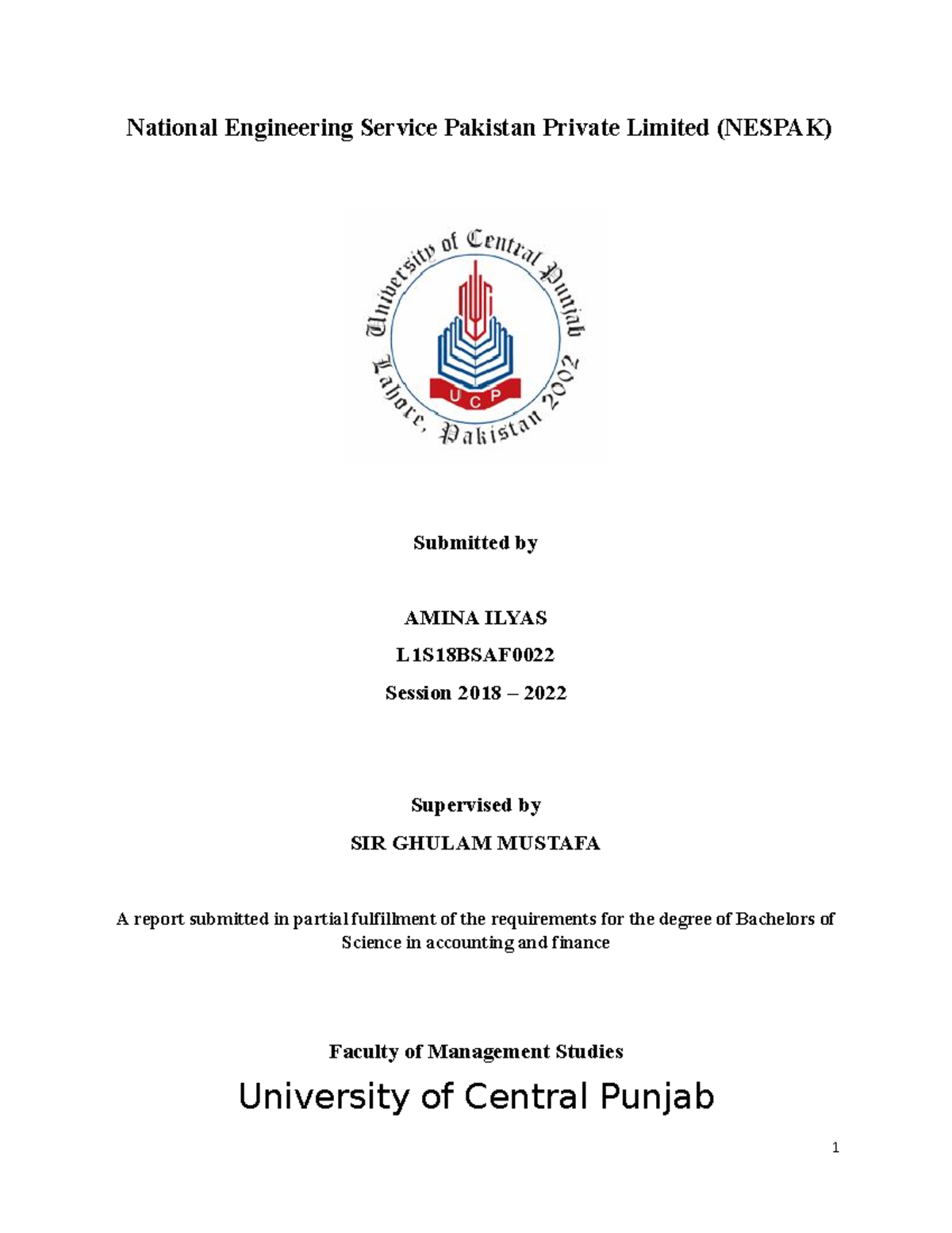 Nespak - National Engineering Service Pakistan Private Limited (NESPAK ...