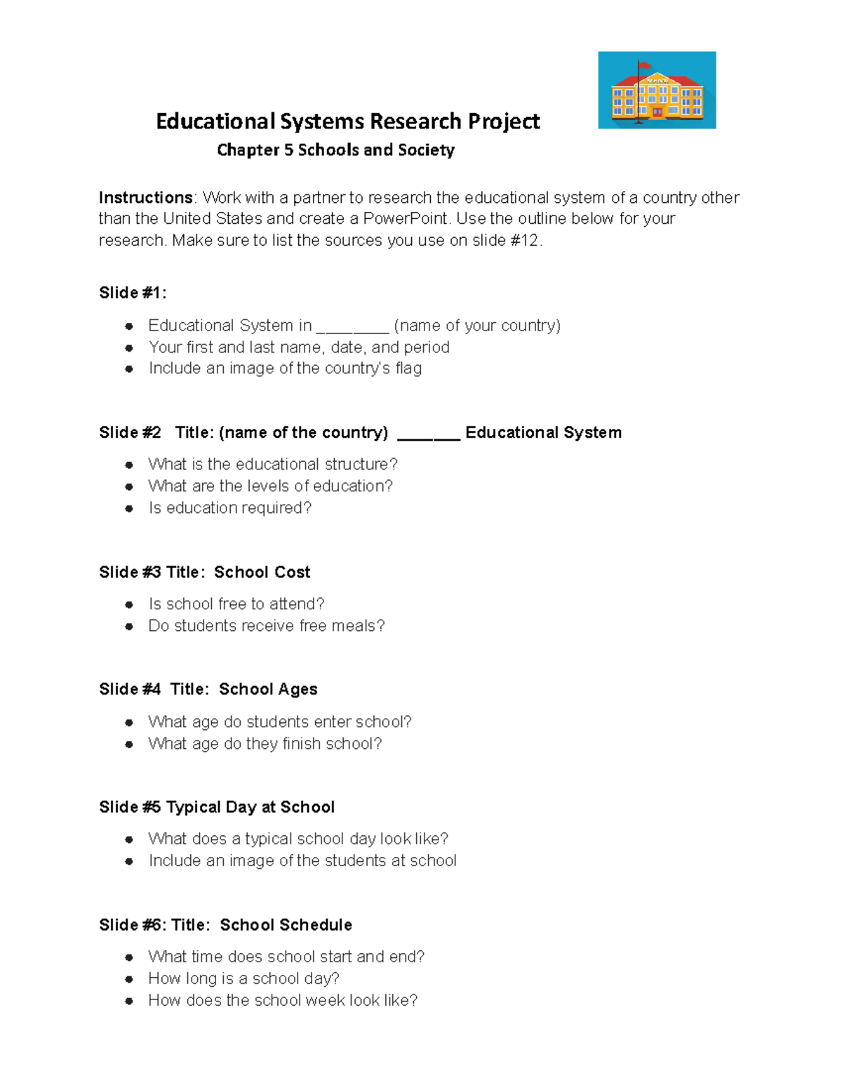 Educational Systems Research Project - Educational Systems Research ...