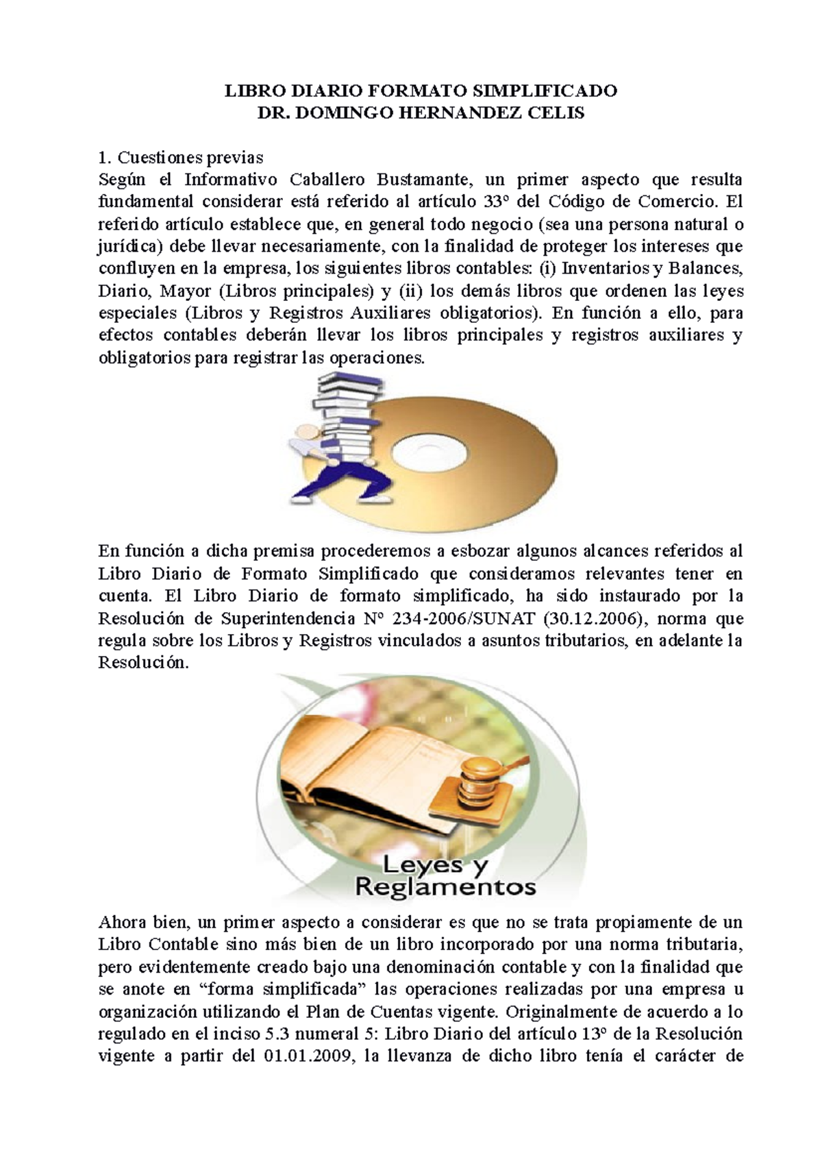 Libro de contabilidad formato simplificado - LIBRO DIARIO FORMATO ...