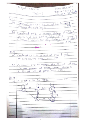 M-II (Endsem) Question Paper with Solution (Nov 22) - SPPU 2019 Syllabus S.E Computer ...