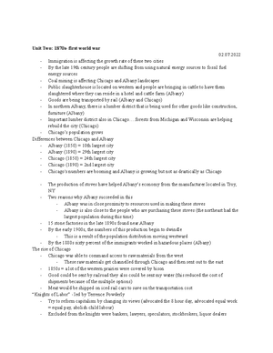 AHIS 101 Unit One - These notes are from AHIS 101 (unit one) - UNIT ONE ...