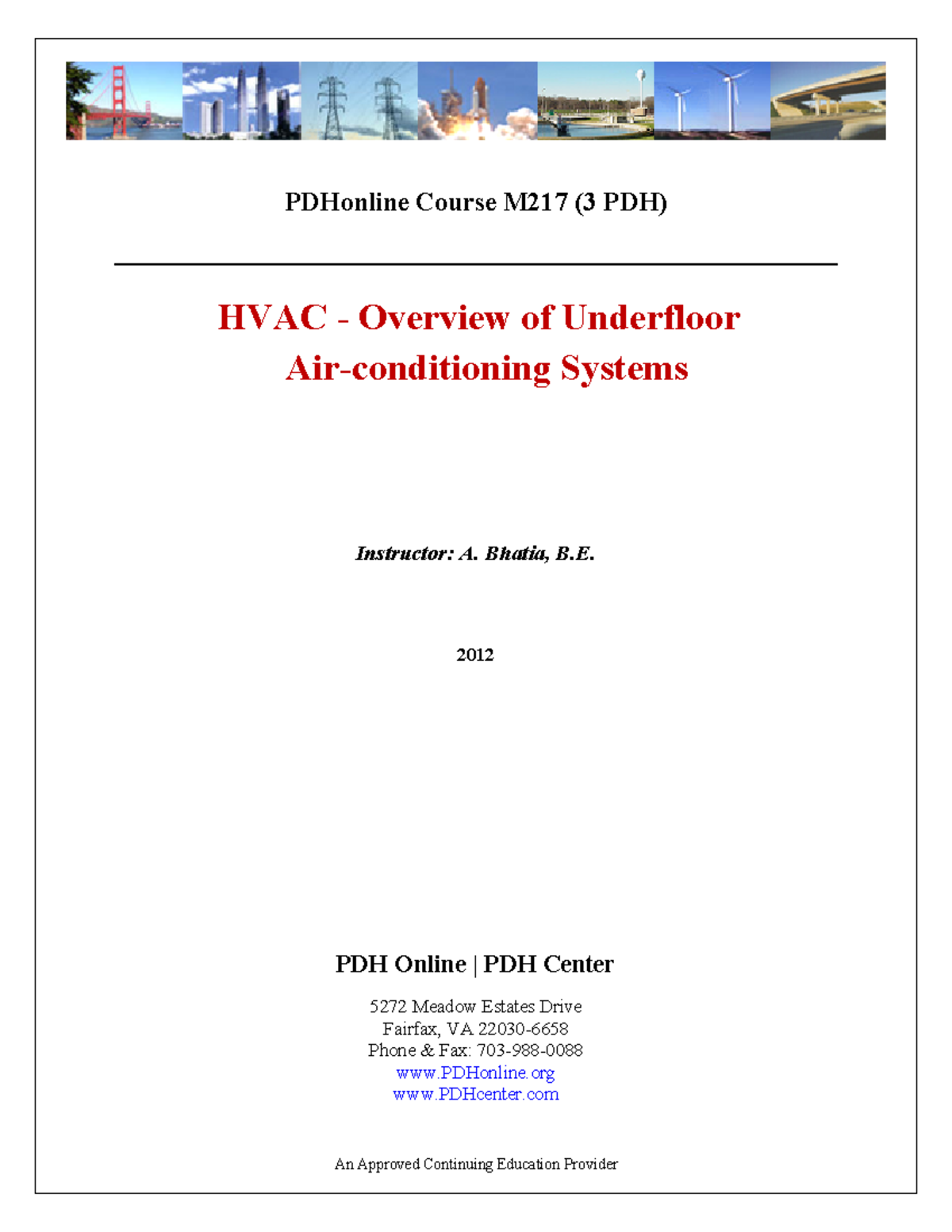 Underfloor Air Conditioning System - PDHonline Course M217 (3 PDH) HVAC ...