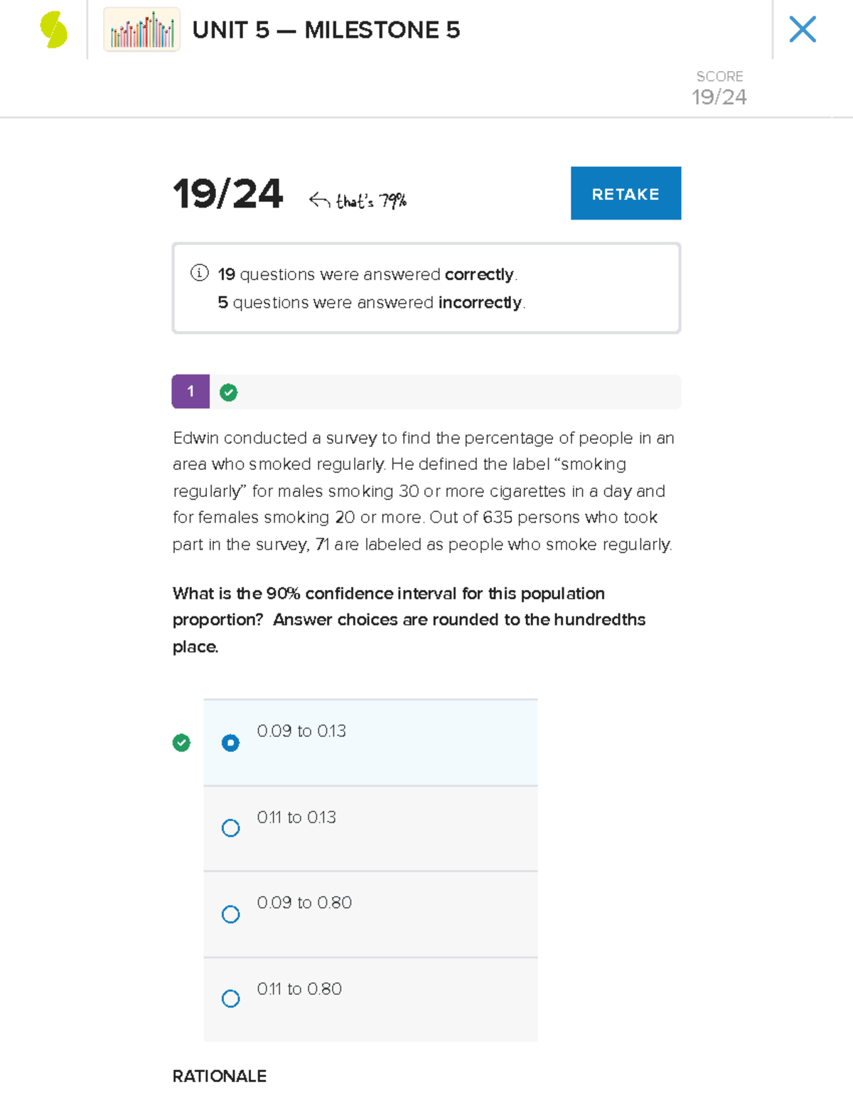 Mile - hypothesis testing with z tests t tests and anova - 1 19/24 that ...