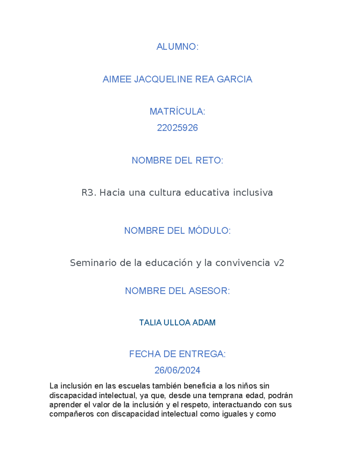 Rea Aimee R3 U2 - tuyiuuyi - ALUMNO: AIMEE JACQUELINE REA GARCIA ...