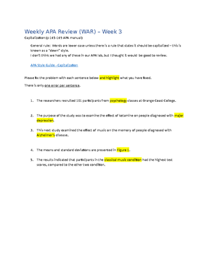 Memory assignment - Action/ step-based memory examples Ø Implicit or Explicit: Implicit Ø ...