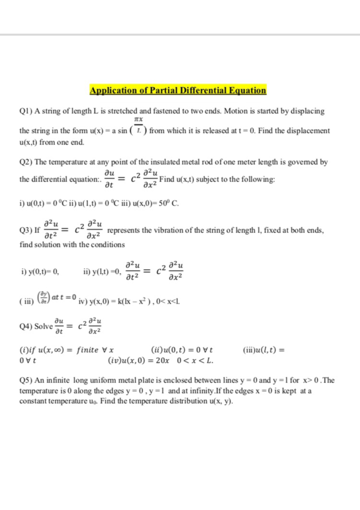 M3 UNIT 6 QB Solution - B.e. (mechanical) - Studocu