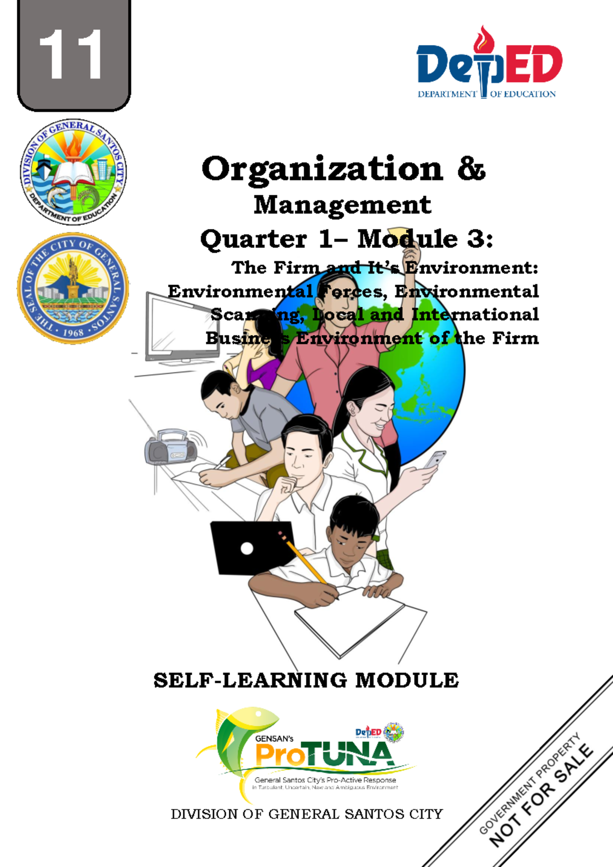 Org Man SLM Module 3 - LECTURE - SELF-LEARNING MODULE ####### DIVISION ...