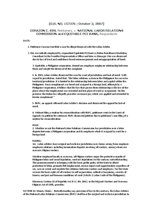 2019 .NLRC.Rules - 2019 NLRC Rules - THE 2011 NLRC RULES OF PROCEDURE ...