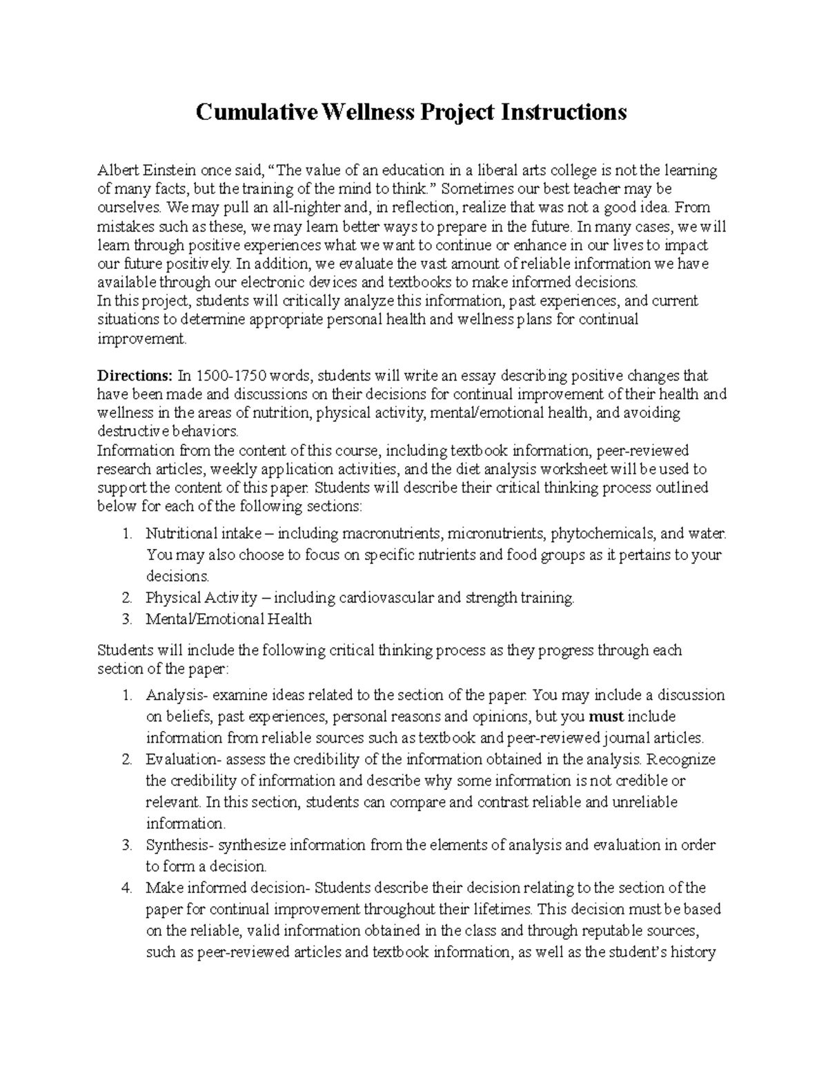 NSC150Cumulative Wellness Instructions 2021 - Cumulative Wellness ...