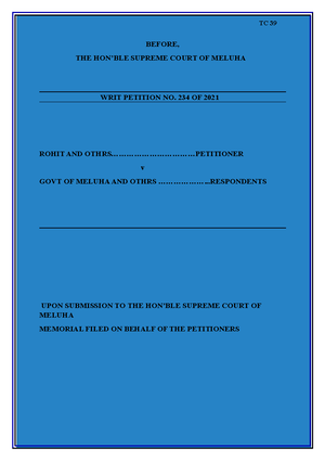 Format of Rejoinder Affidavit against Counter Affidavit in Supreme ...