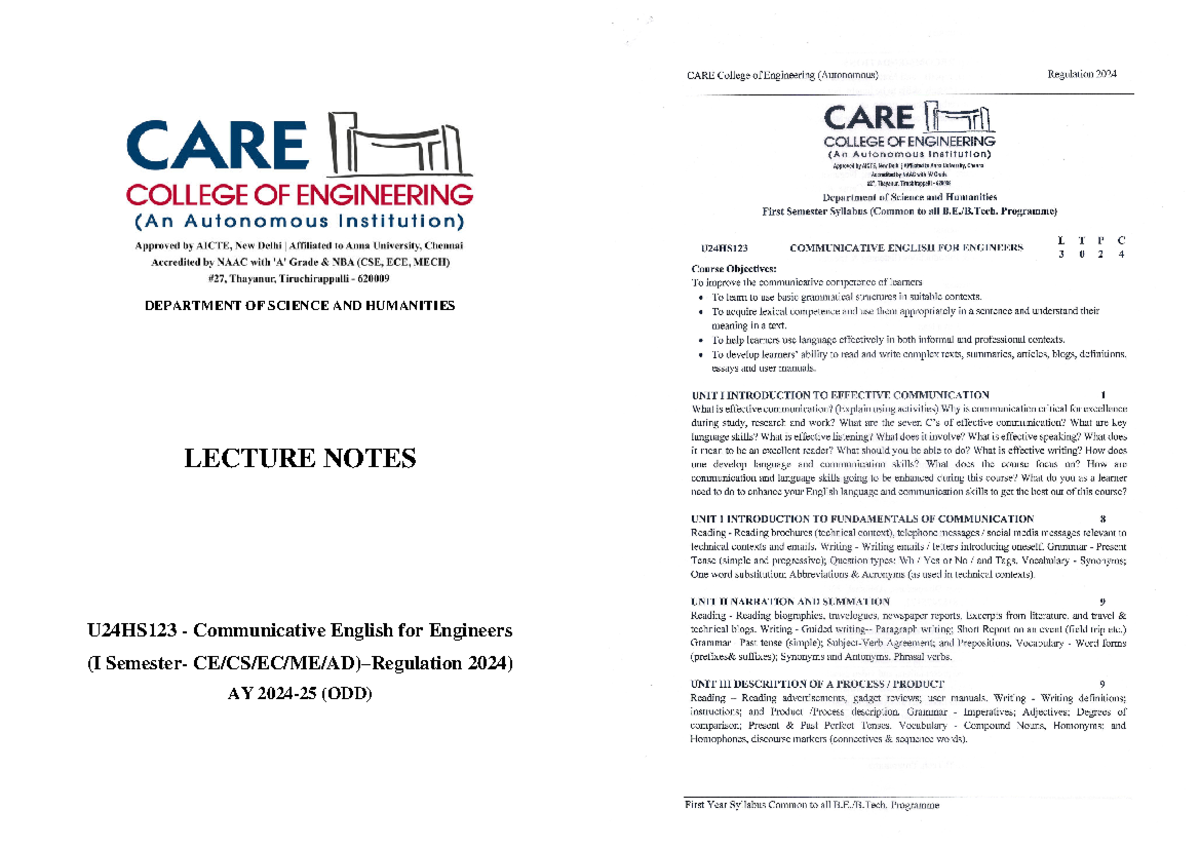 Lecture Notes- 3 units- CEE - converted - DEPARTMENT OF SCIENCE AND ...