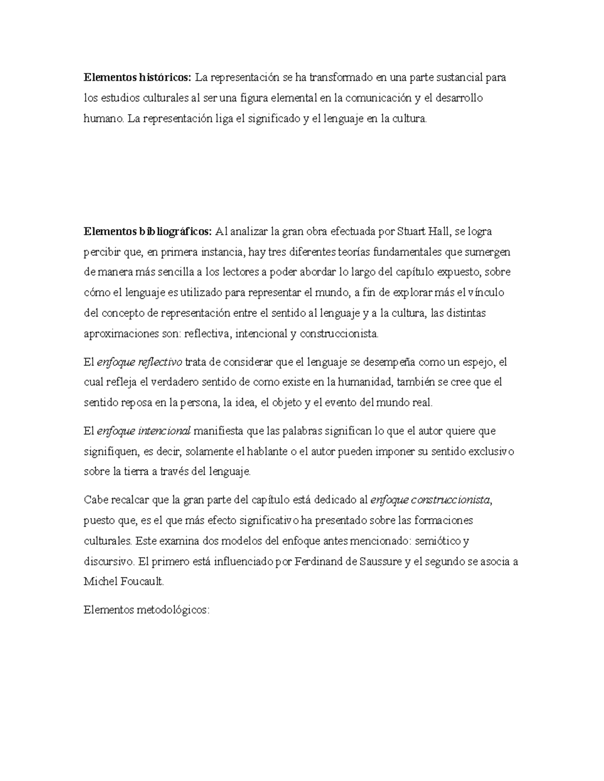 Elementos históricos de la antiguedad - Elementos históricos: La ...