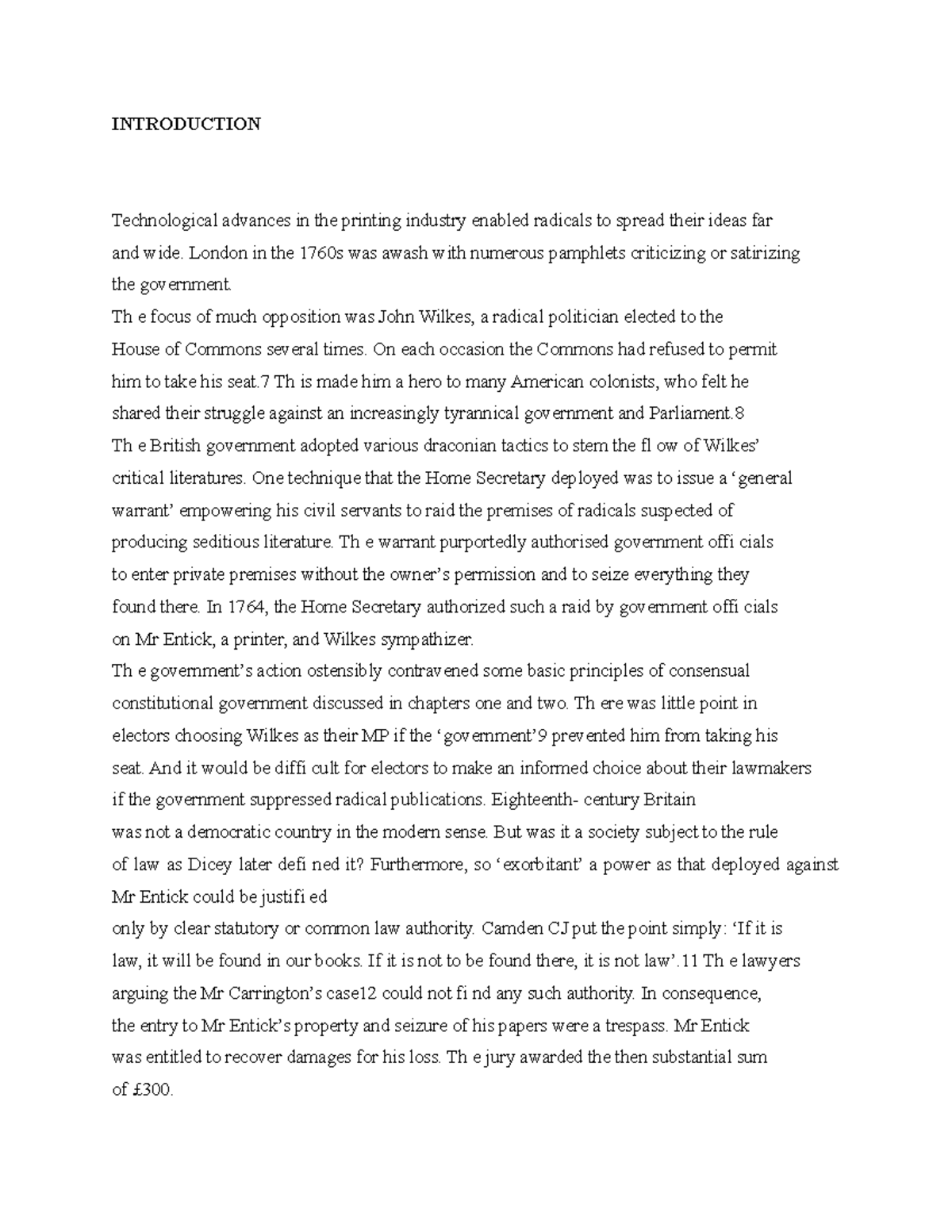 Process or Substance - INTRODUCTION Technological advances in the ...