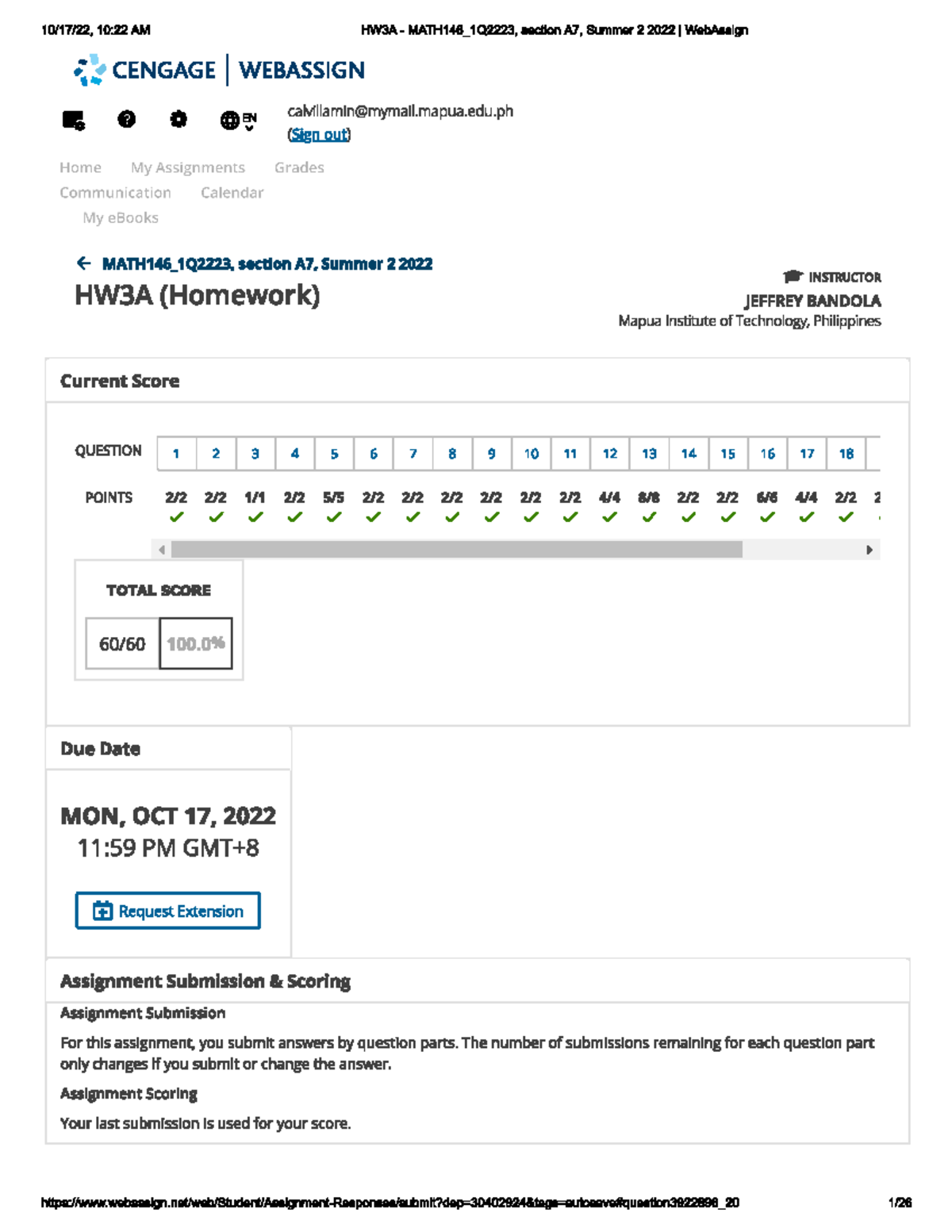 HW3A - HW3A - Calculus - Studocu