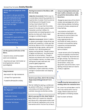 Diaz care plan - shadow health - Focused Exam: PTSD Results | Turned In ...