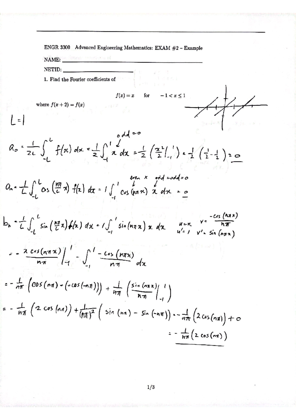AEM Exam#2 Example Solutions - Math 32A - UCLA - Studocu