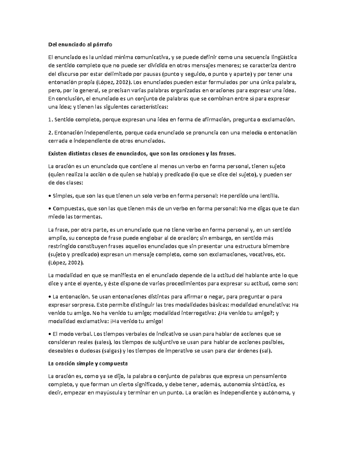 Resumen 2. Comunicacion Oral - Warning: TT: undefined function: 32 Warning: TT: undefined ...