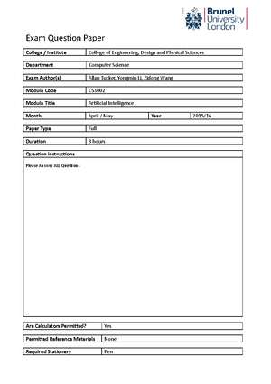 CS3002 Study Guide 2019-20 vfinal 2 - Warning: TT: undefined function: 32 Warning: TT: undefined ...