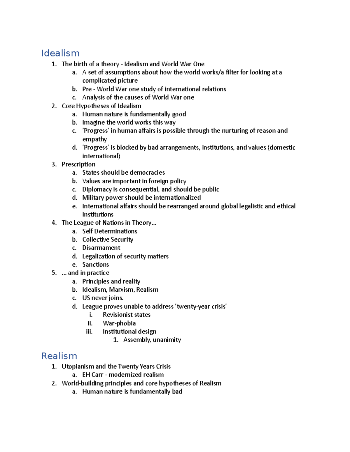 Idealism and Realism - Idealism The birth of a theory - Idealism and ...