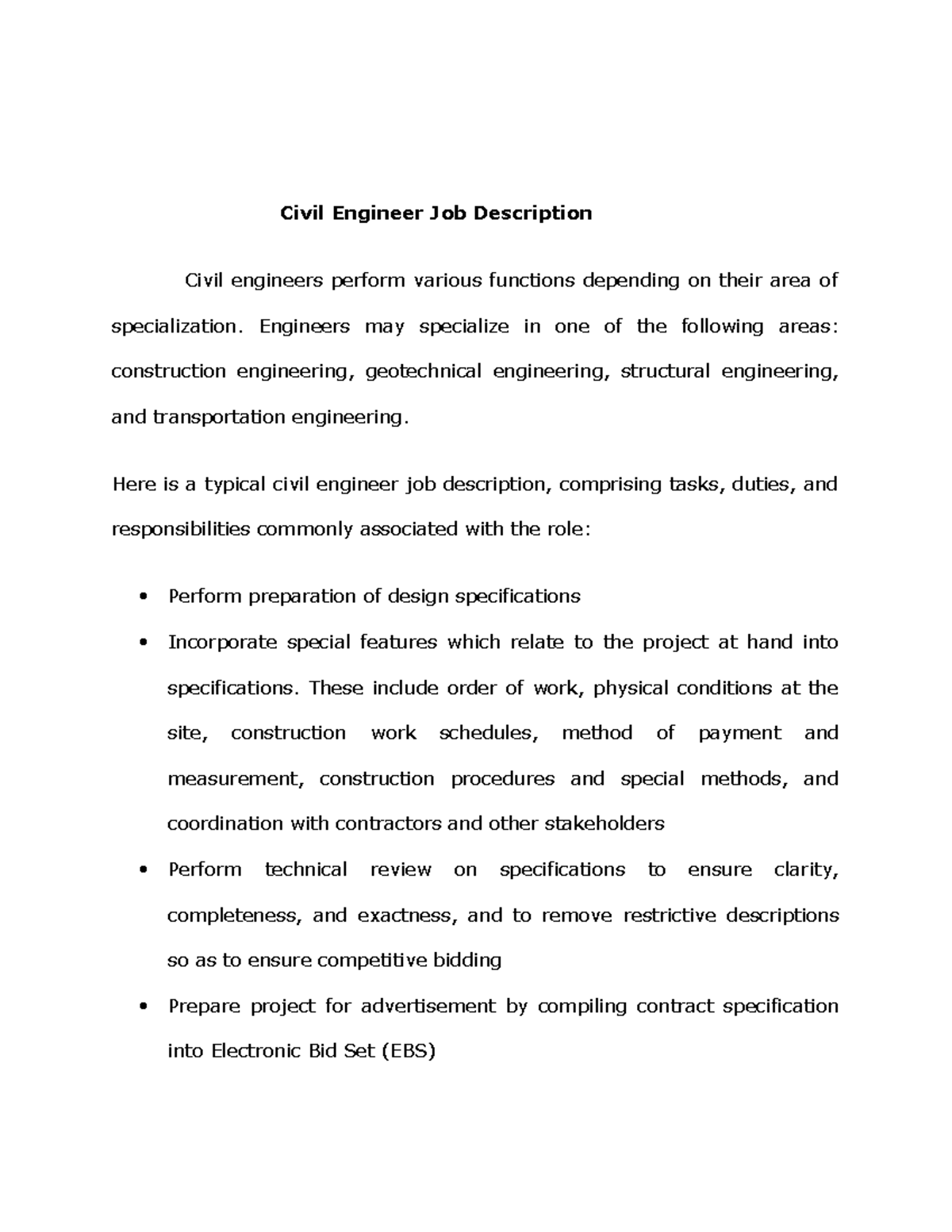 CE LAWS THE Seven Canon OF Ethics 1 31 23 - Civil Engineer Job Description Civil engineers ...
