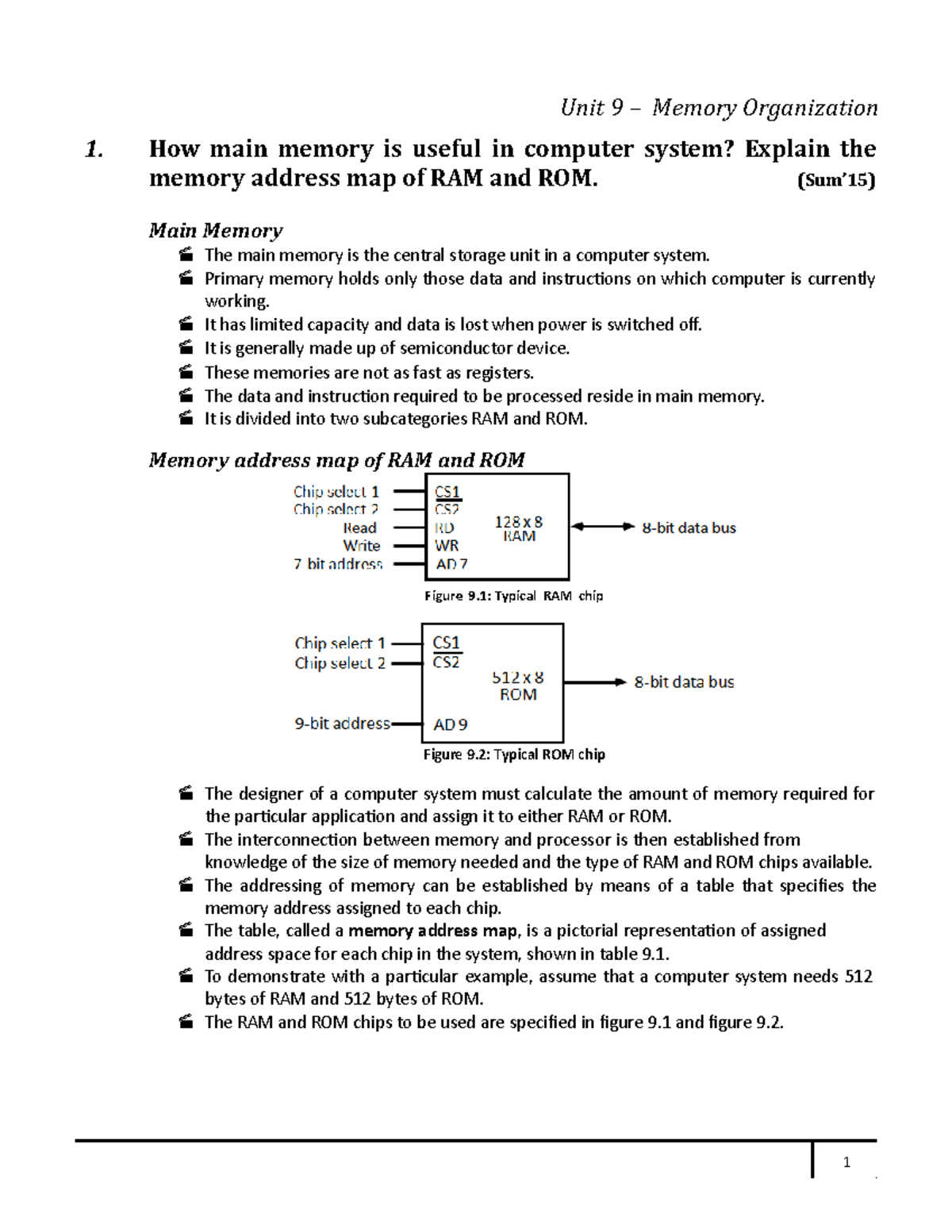 Computer Organization and Architecture(COA)-Computer Arithmetic and ...