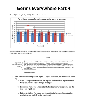 Part 3 Pre Lab - Germs Everywhere Prelab part 3 - Pre-Lab (due ...