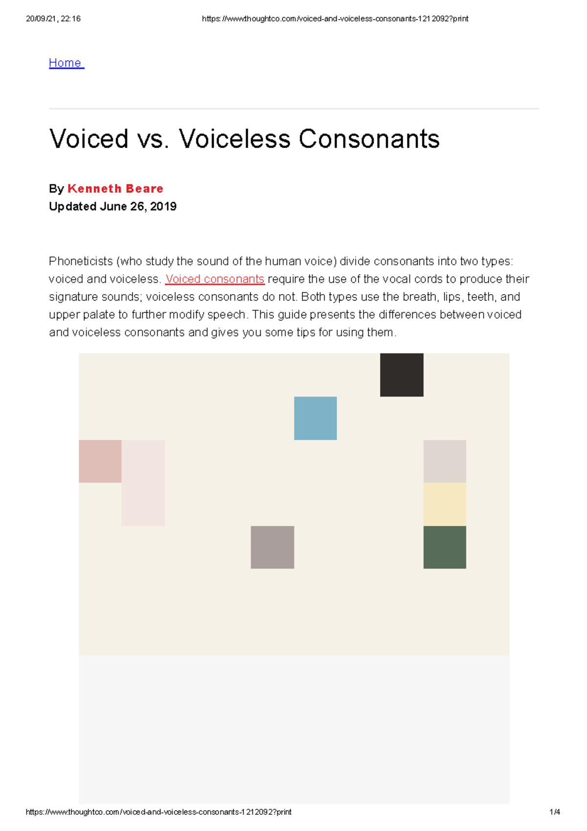 Voiced and voiceless consonants 1212092 - Home Voiced vs. Voiceless ...