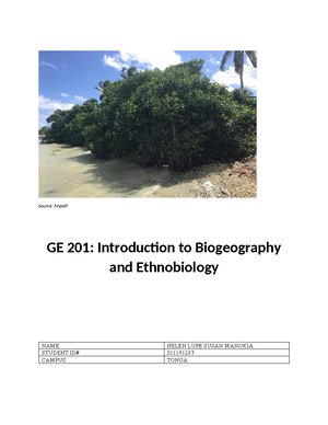 GE201 Assignment 4 - Environment - Source: Greentumble GE201 ASSIGNMENT ...