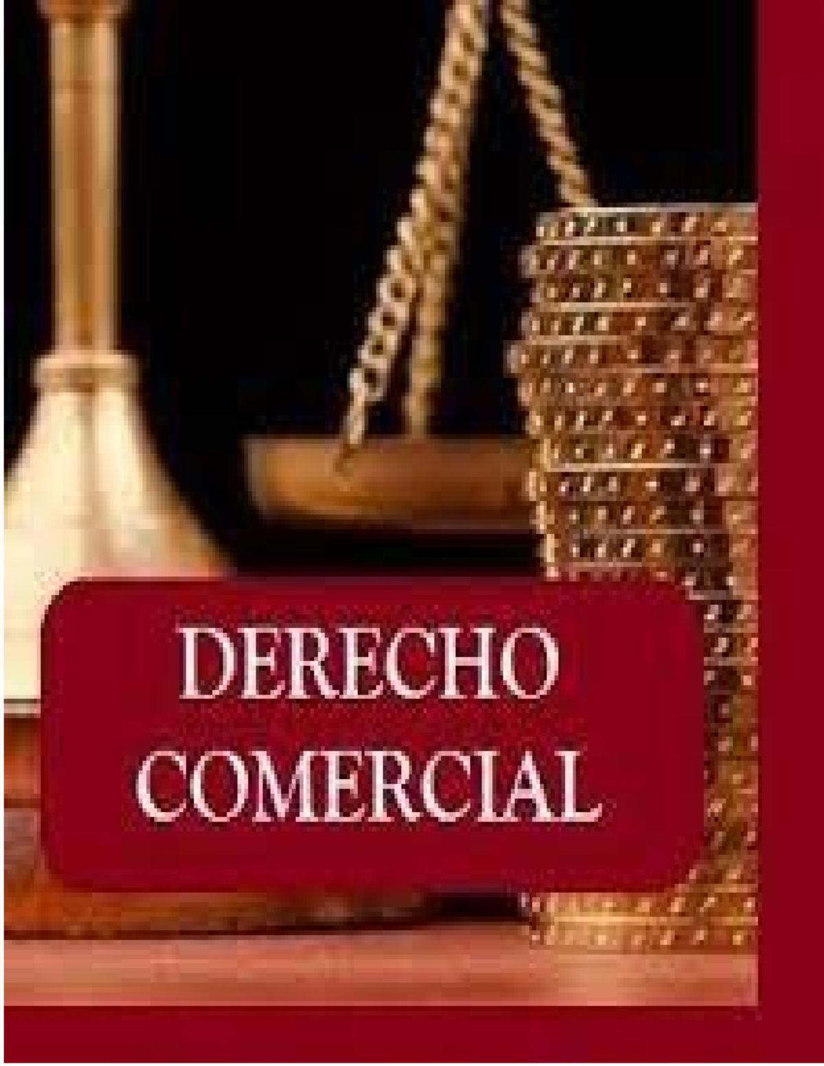 Generalidades DEL Derecho Comercial - GENERALIDADES DEL DERECHO ...