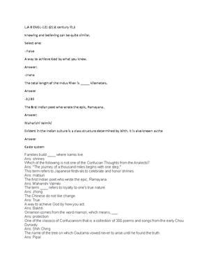 21st Century Literature Week 1 10 - 21st Century (ENGL-121) Grade 11 ...