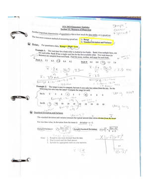 NEW Formula Sheets - UNIT 1 FORMULA SHEET Chapter 2 Organizing and ...