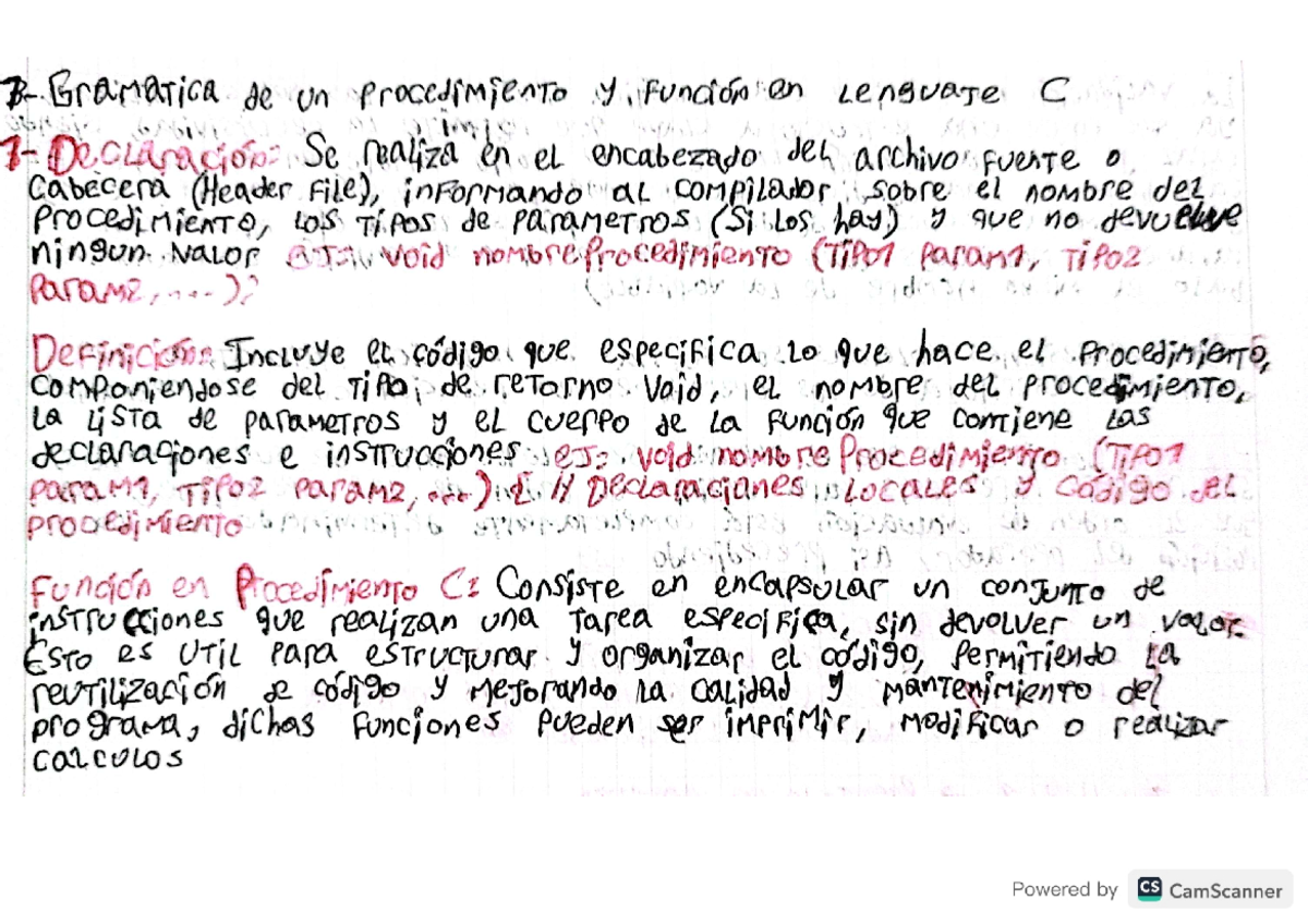 Árbol Semántico - Santiago Villanueva - Gramatica de Un procedimiento y ...
