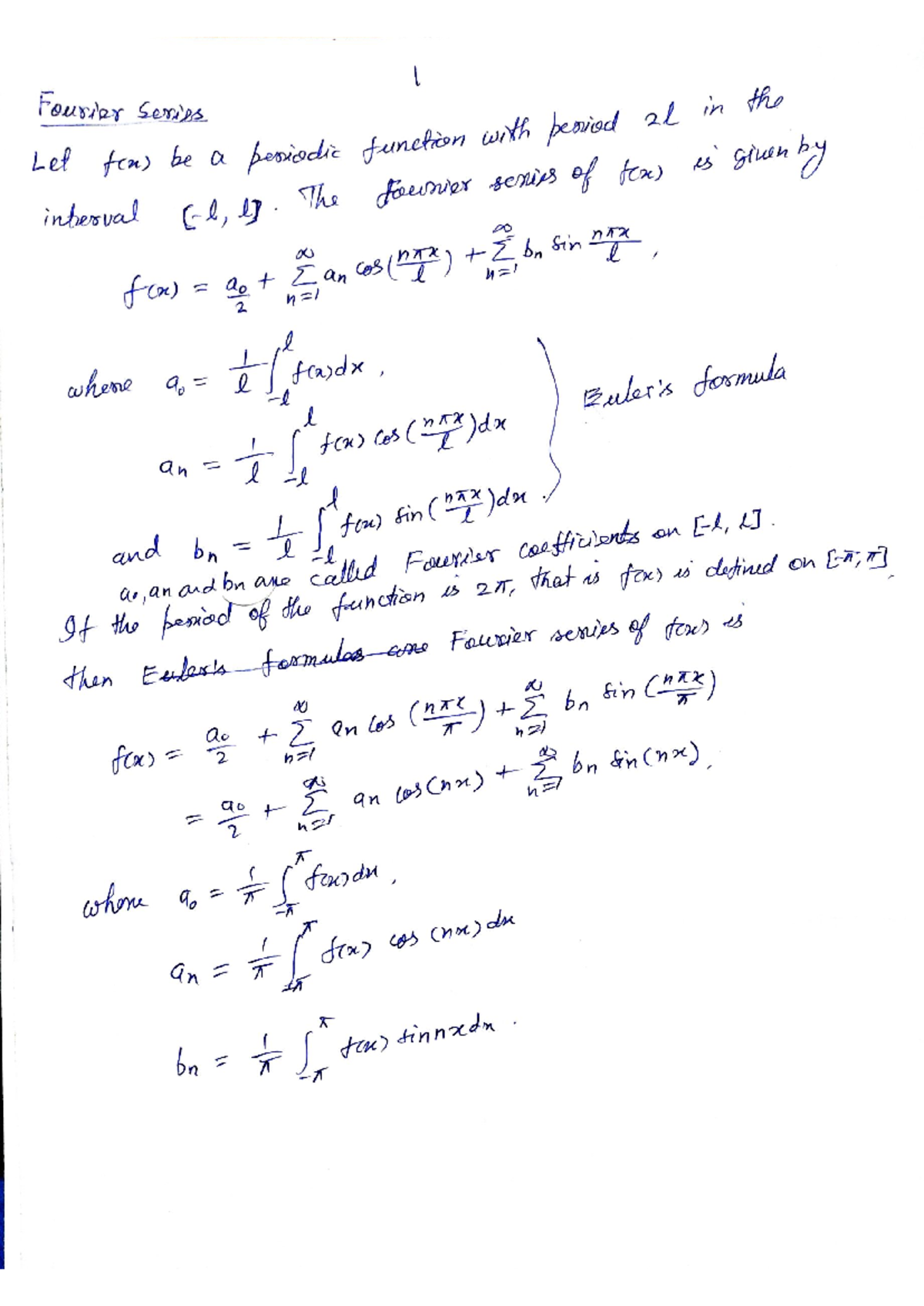 Diff notes by sir - Differential Equations - Studocu