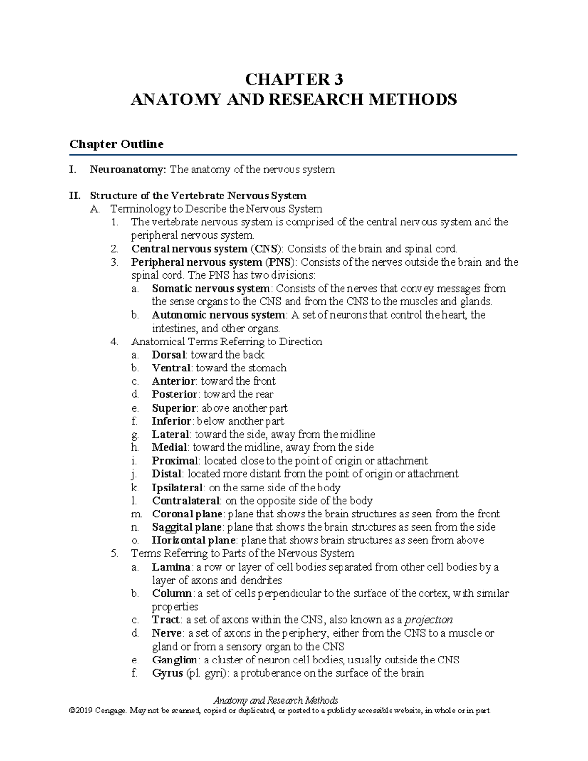 Chapter 3 notes- with video links - CHAPTER 3 ANATOMY AND RESEARCH ...