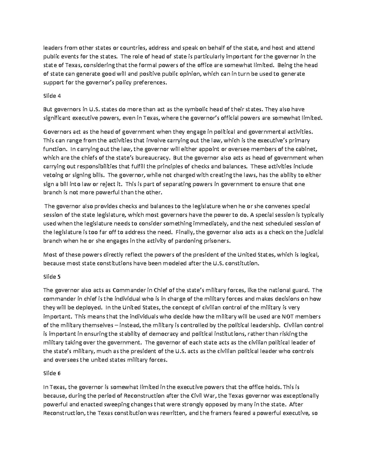 607149017 - POLS 2306 - leaders from other states or countries, address ...