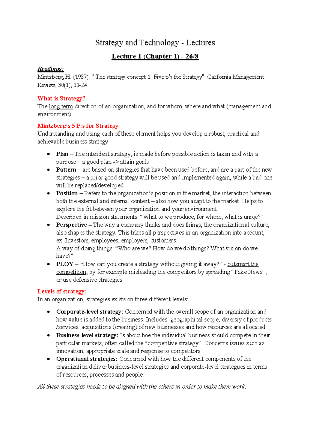 Strategy And Technology Lectures Warning Tt Undefined Function 32 Strategy And Technology