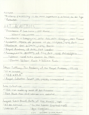 Art History Notes pt 1 - Art History 2720 Survey of Western Art ...