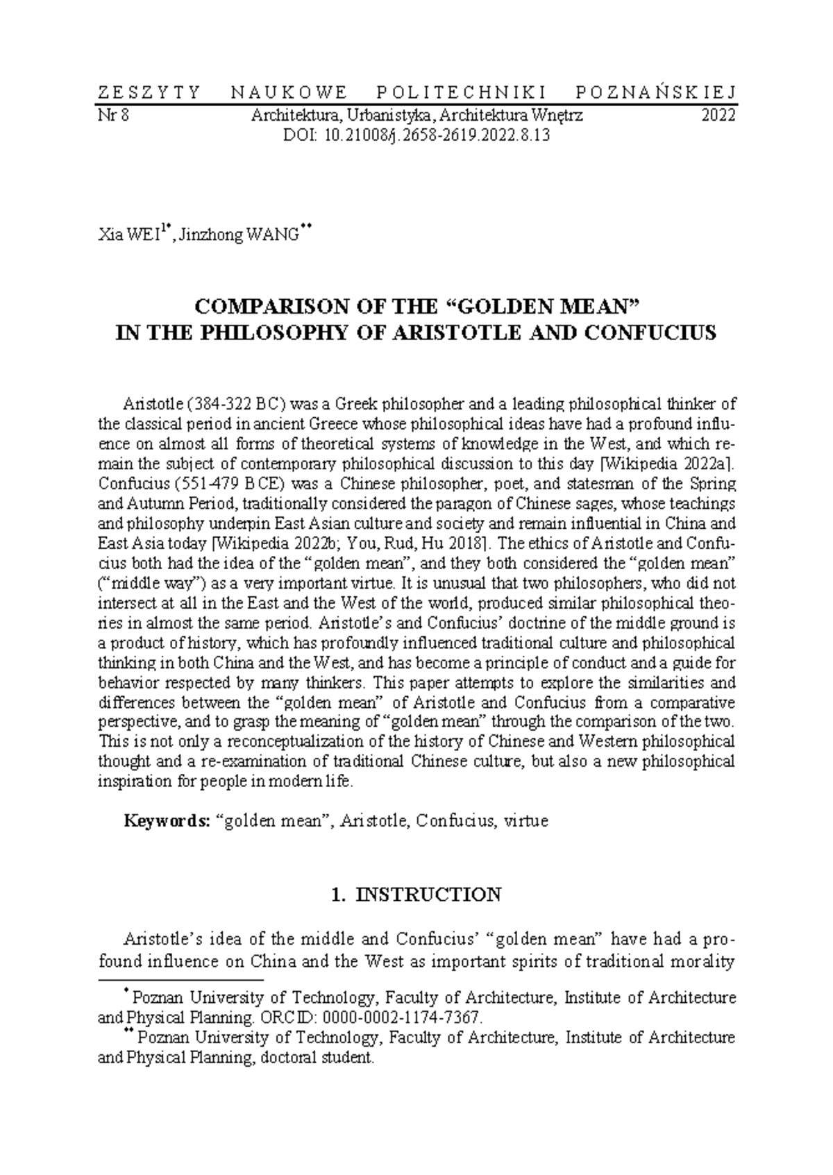 13 - Math - Z E S Z Y T Y N A U K O W E P O L I T E C H N I K I P O Z N A Ń S K I E J Nr 8 - Studocu