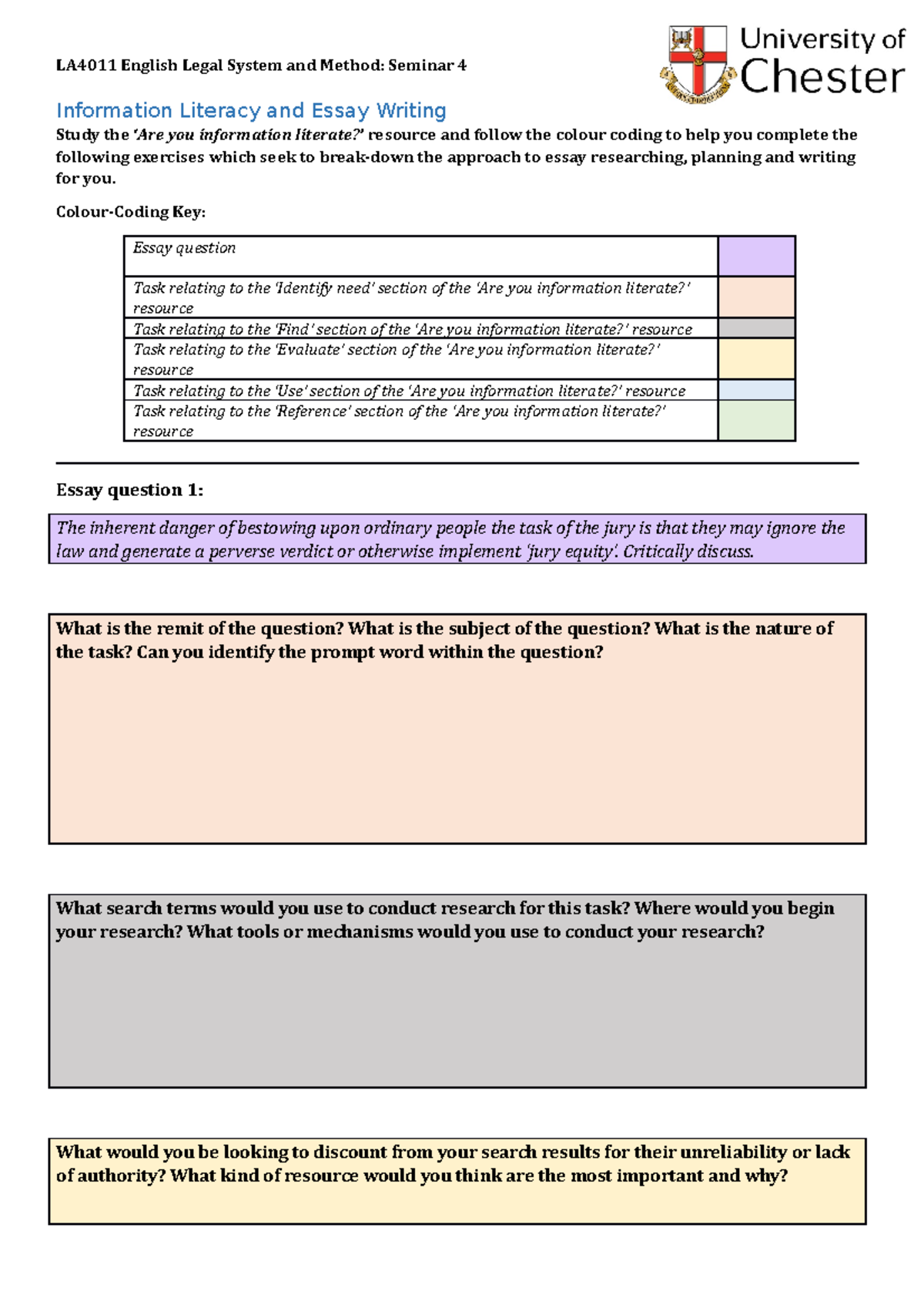 Seminar 4 - Information Literacy - Essay Writing (4) copy copy ...