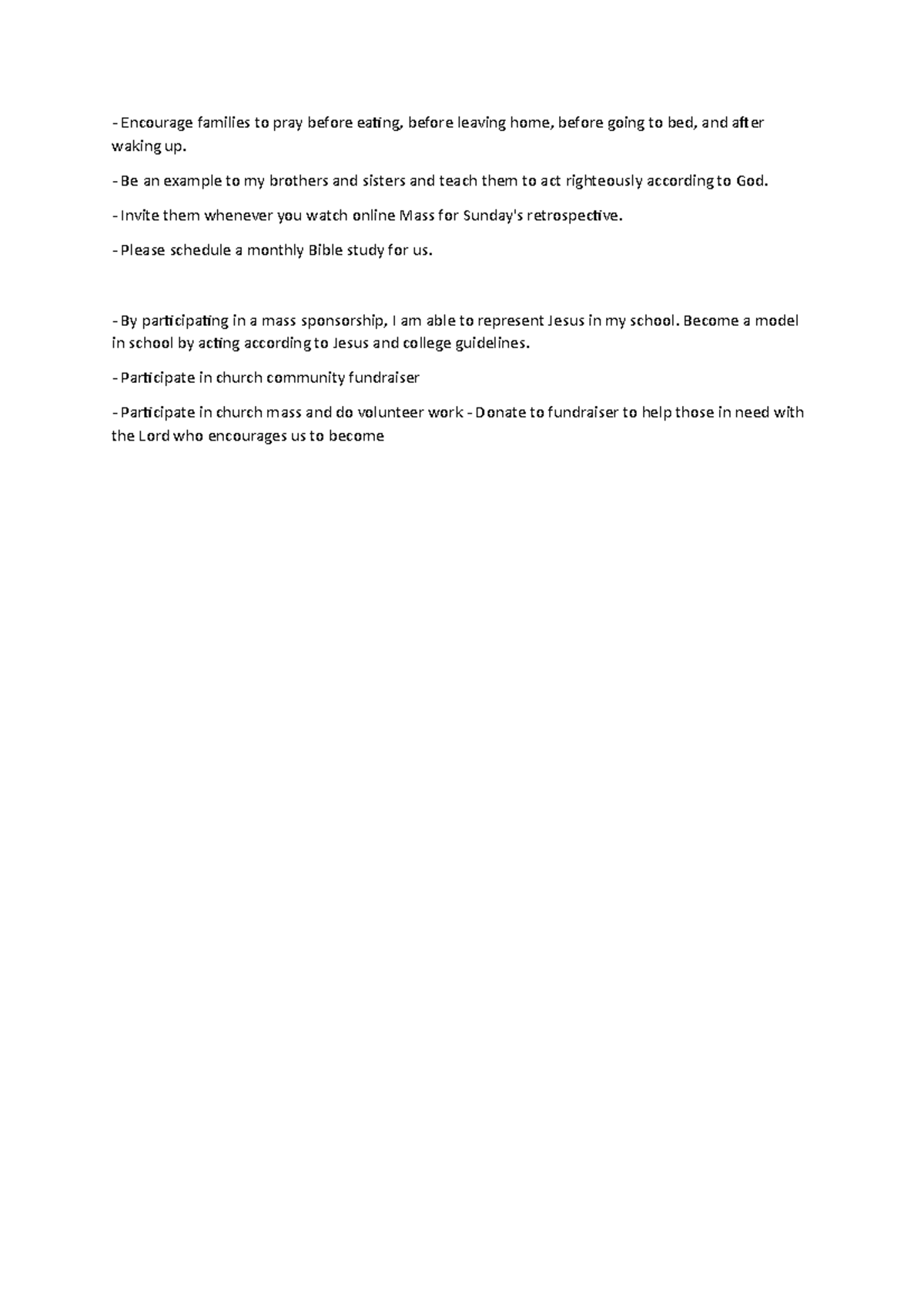 2235345 Activity - Module 3, Lesson 2 Missionary Response - Encourage ...