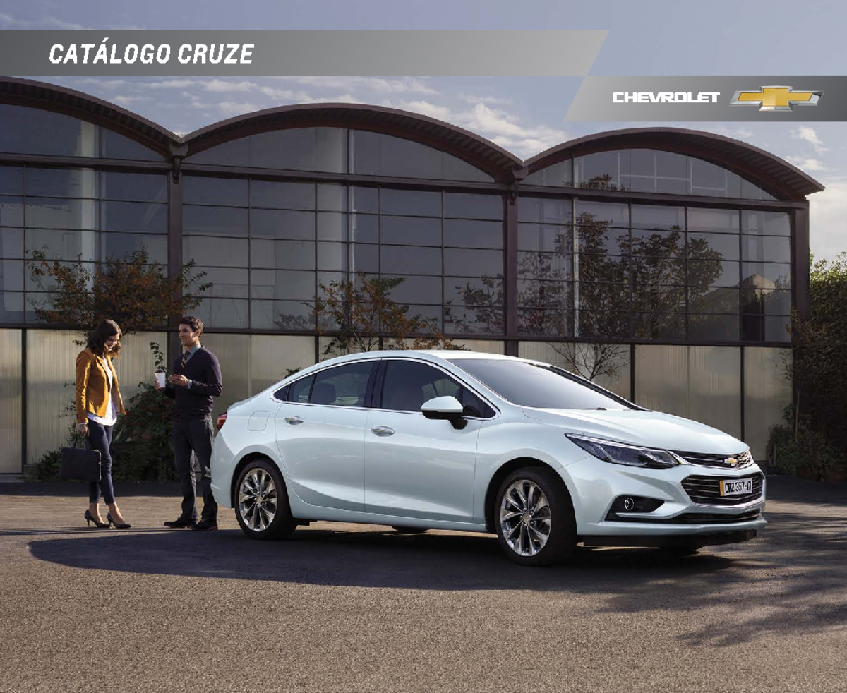 Catalogo ficha tecnica chevrolet cruze 2018 - CATÁLOGO CRUZE NUEVO ...